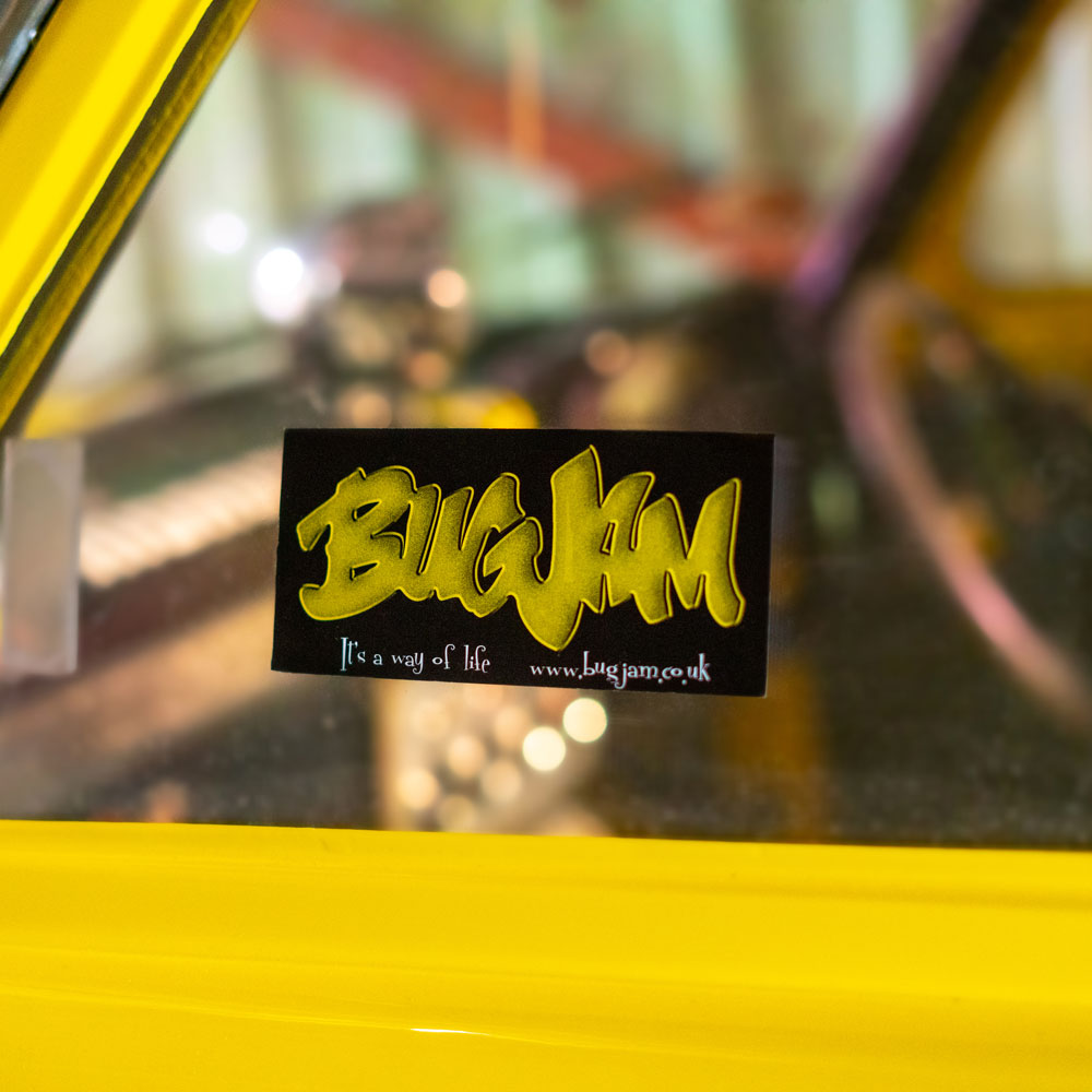 Bug Jam Sticker – Santa Pod Raceway Shop